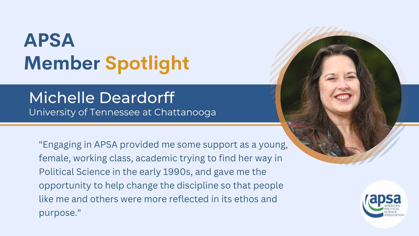 Member Spotlight: Michelle D. Deardorff, University of Tennessee at ...
